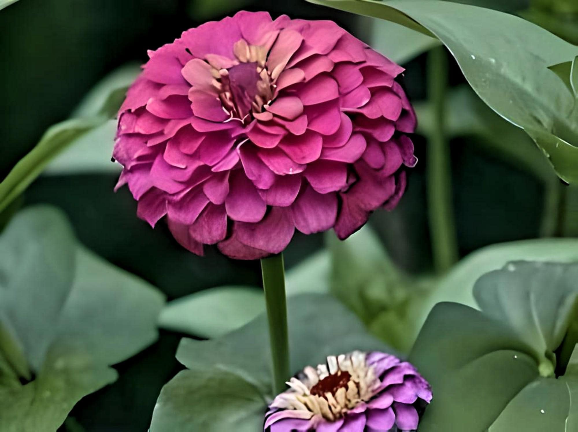 Purple Prince Zinnia Seeds | Nimble NiteCap Heirloom Co – Nimble ...
